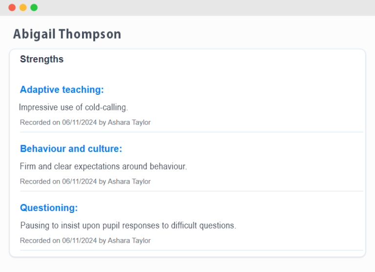 Action Steps for Teacher Development | ProgressTeaching